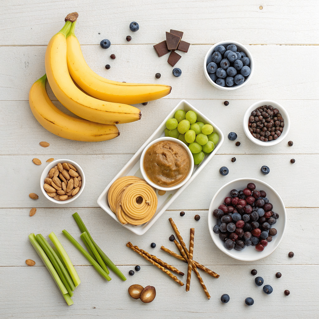 Banana Caterpillars Snack Recipe for Kids