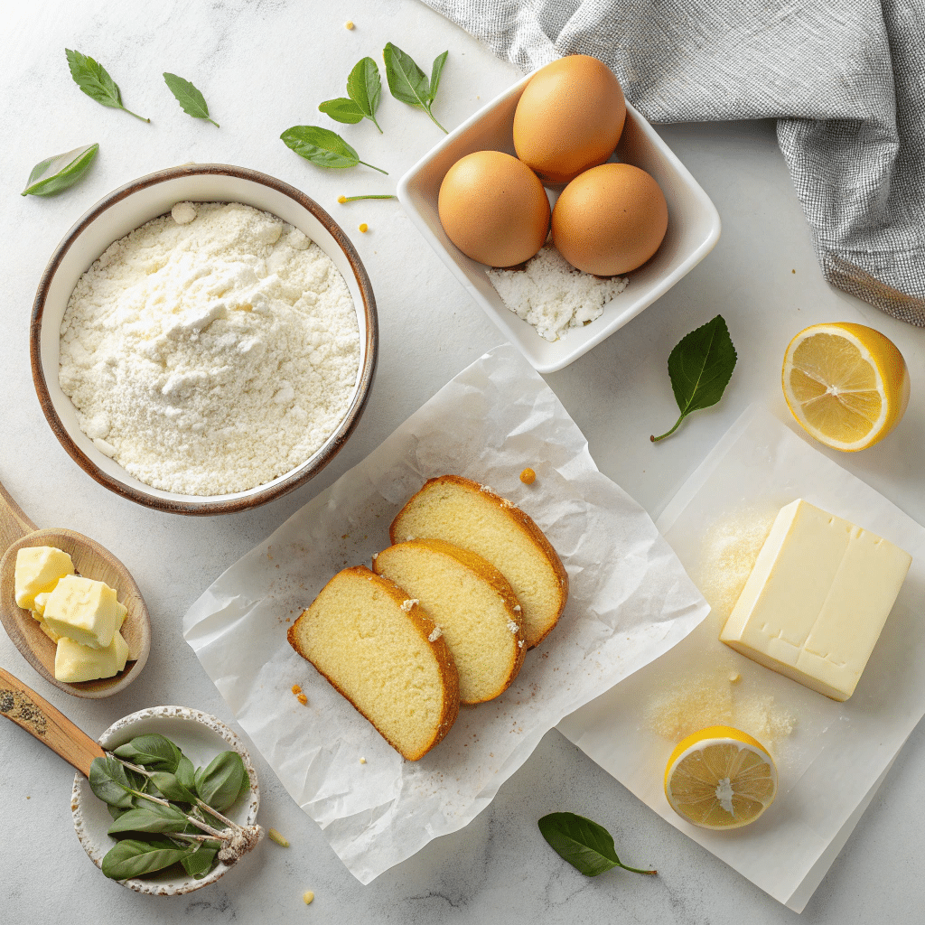 Sage and Lemon Pound Cake Recipe – Sweet, Moist & Refreshing