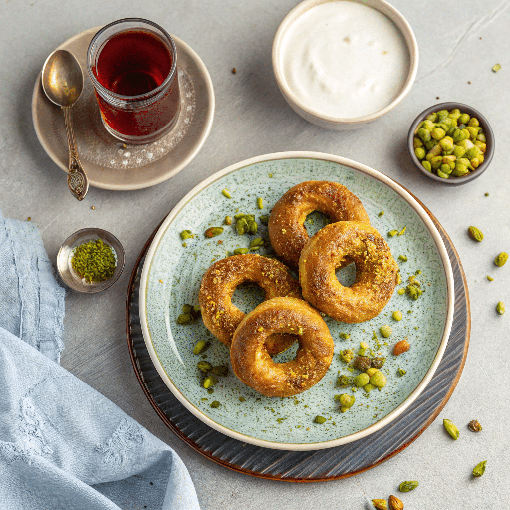 Turkish Halka Tatlisi Dessert Recipe (Crispy & Sweet)