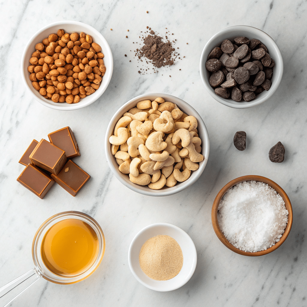 Cashew Caramel Clusters – Easy Homemade Candy Recipe