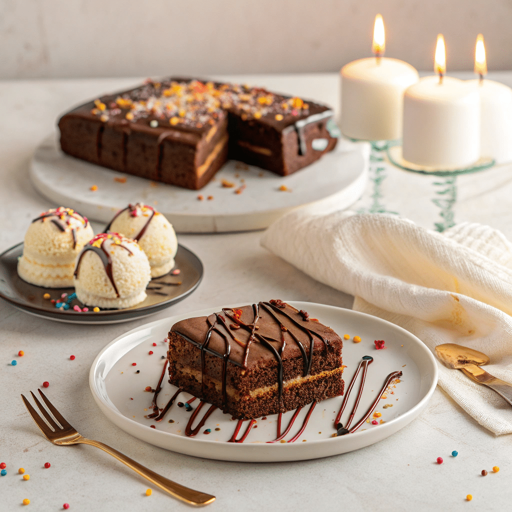 One Pan Brownie Cake Recipe | Easy Fudgy Chocolate Cake